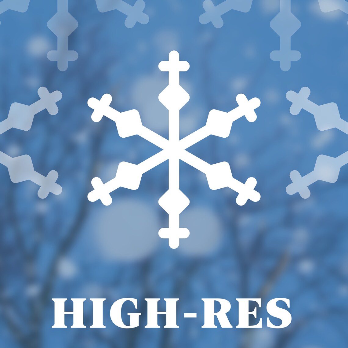 20 Snowflake Icons Png/svg High Resolution PNG and Scalable | Etsy