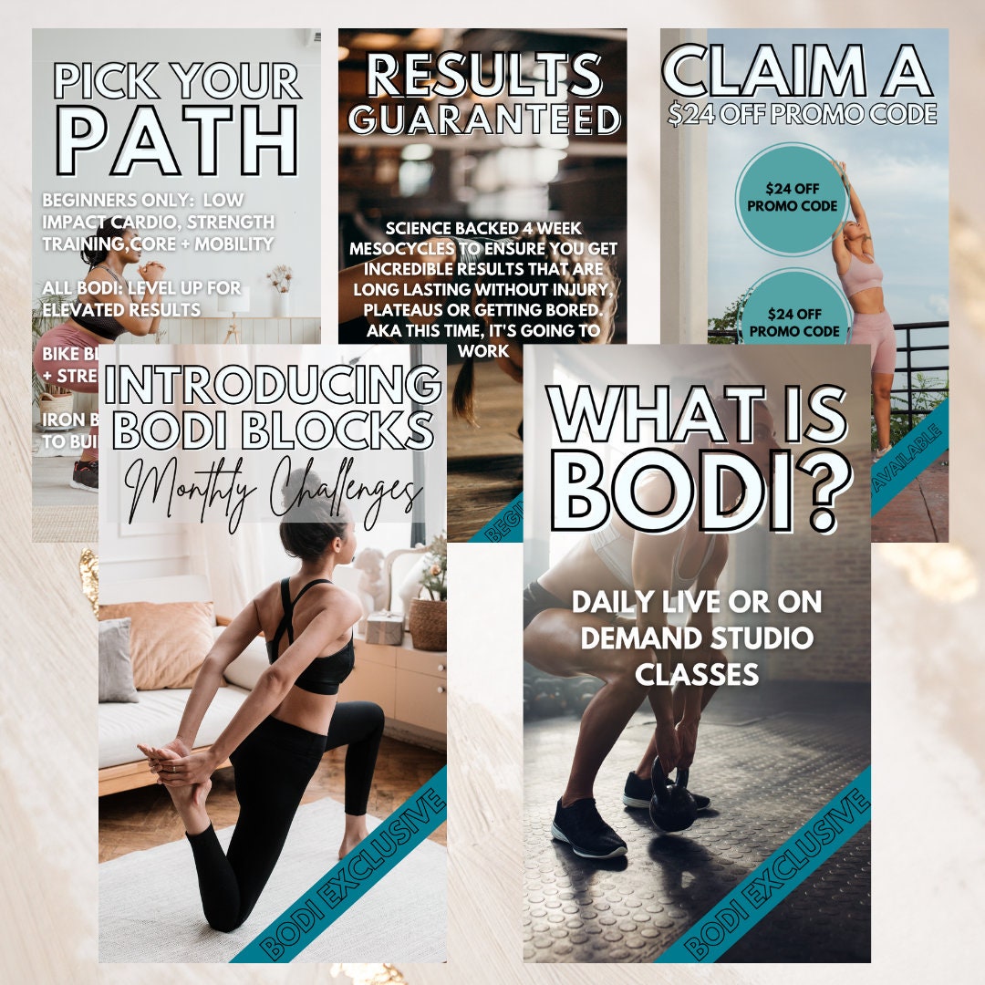 Bodi Block / IG Stories / Downloadable / CTA - Etsy