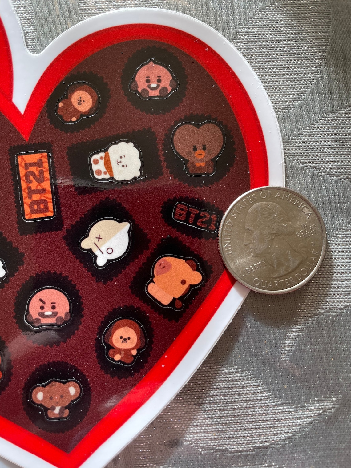 BT21 Stickers BT21 Sticker Sheet BT21 Stationary - Etsy