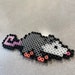 Opossum Perler Bead Art, Possum, Keychain, Wall Art, Car Decor ...