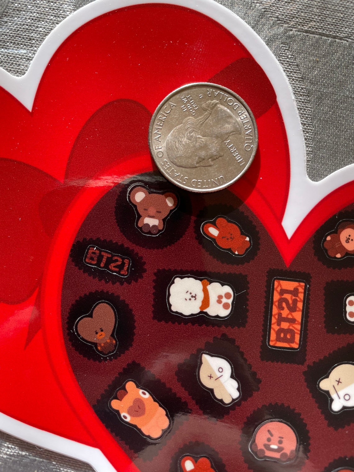 BT21 Stickers BT21 Sticker Sheet BT21 Stationary - Etsy