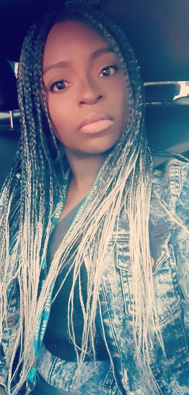 Crochet Small Box Braids Long Hair Extension Full Head 154 - Etsy