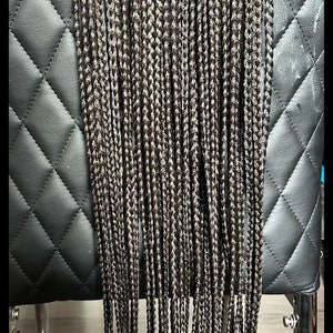 Crochet Large Box Braids Long Hair Extension Full Head 132 Strands - Etsy