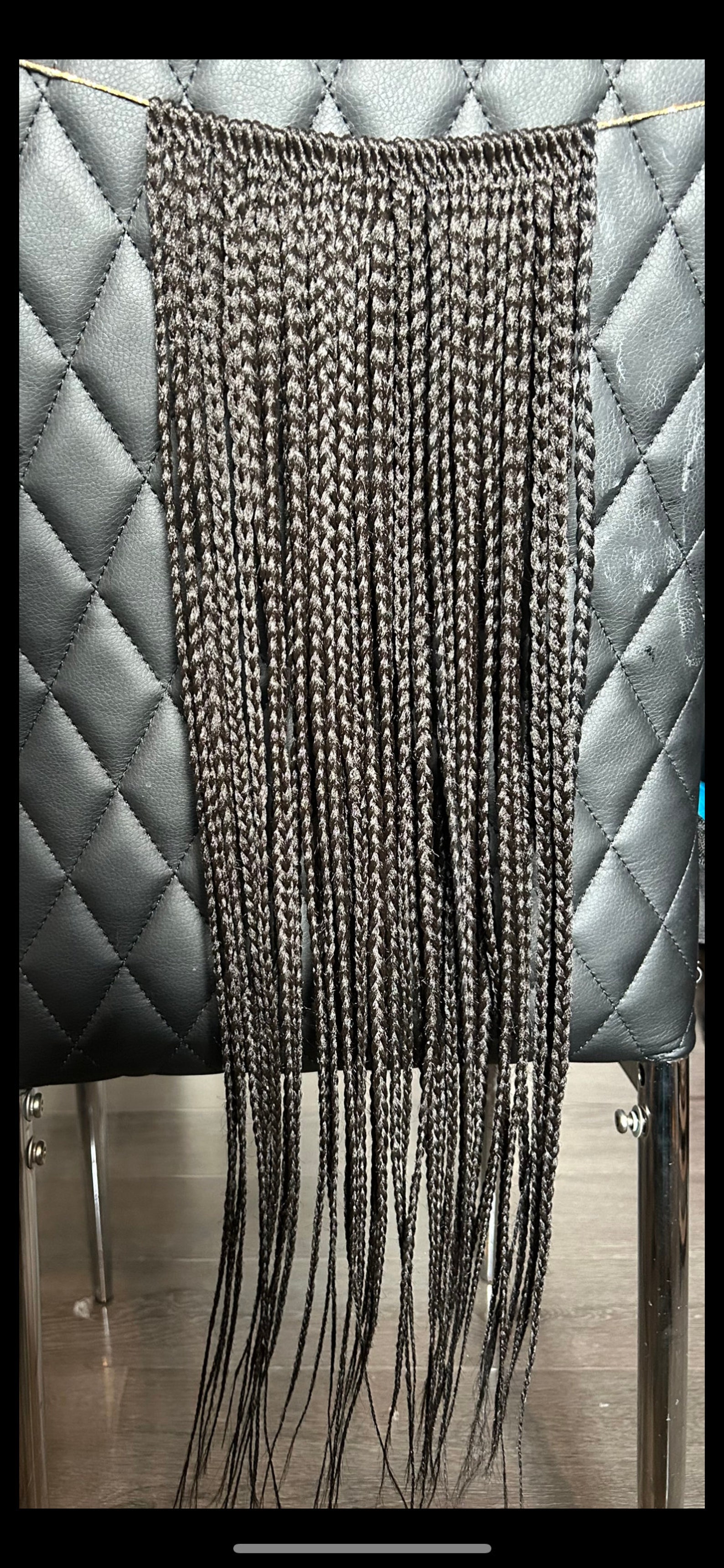 Crochet Small Box Braids Long Hair Extension Full Head 154 Strands - Etsy