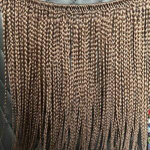 Crochet Large Box Braids Long Hair Extension Full Head 132 Strands - Etsy