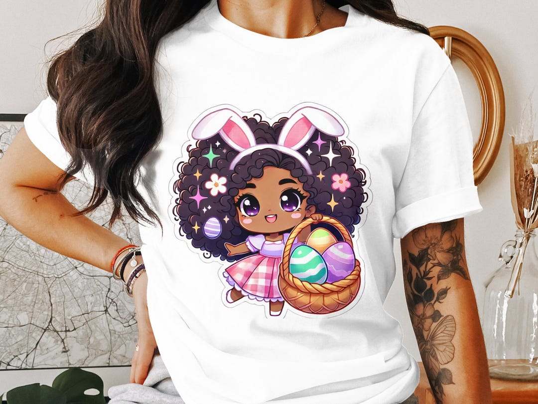 Easter Kids Clipart | Diverse Children in Bunny Ears & Egg Hunts ...