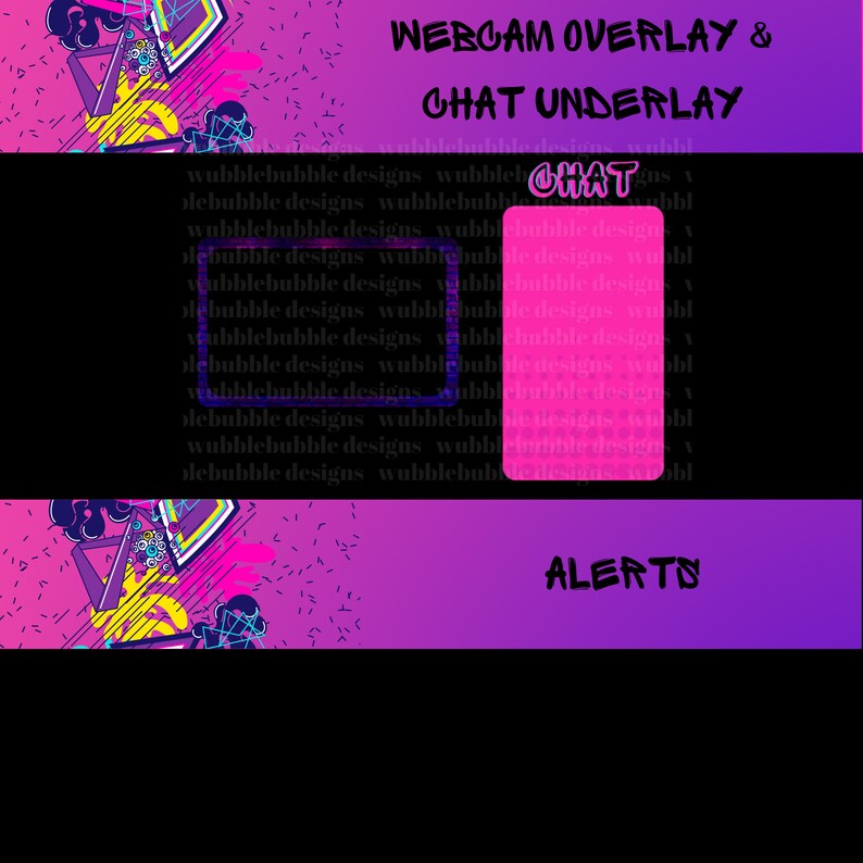 GRAFFITI STREAM PACKAGE Overlays, Underlays, Emotes, Panels, Stream ...