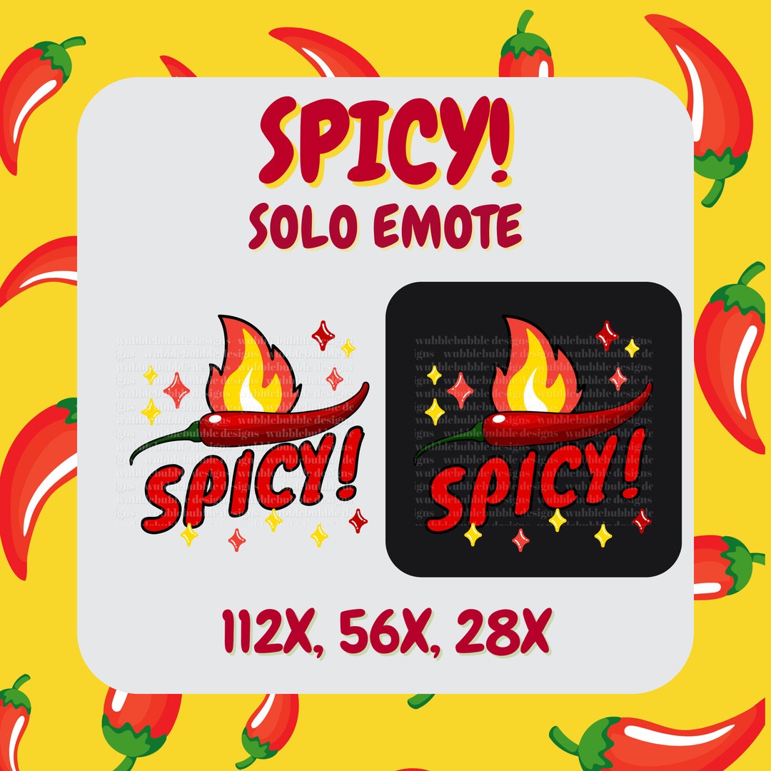 SPICY EMOTE - Etsy