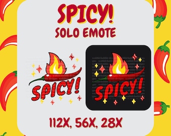 Spicy Twitch Emotes - Etsy