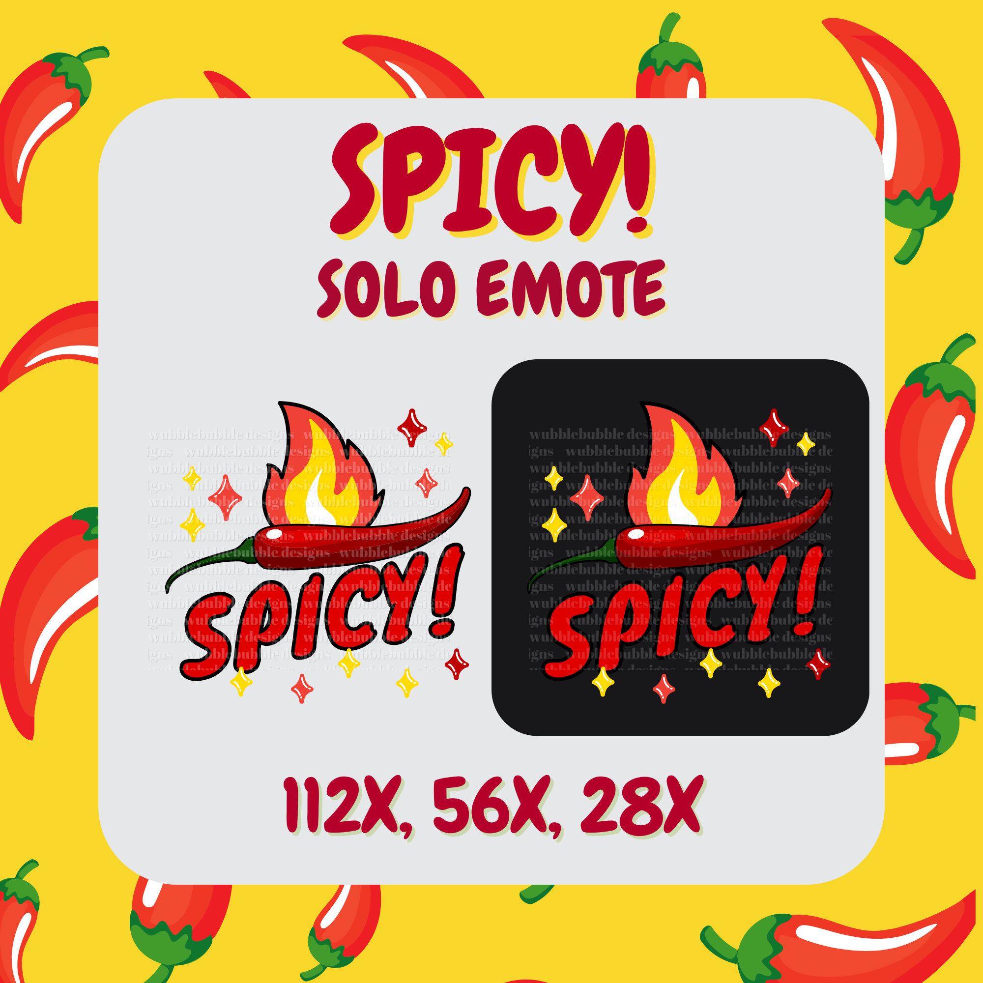 SPICY EMOTE - Etsy
