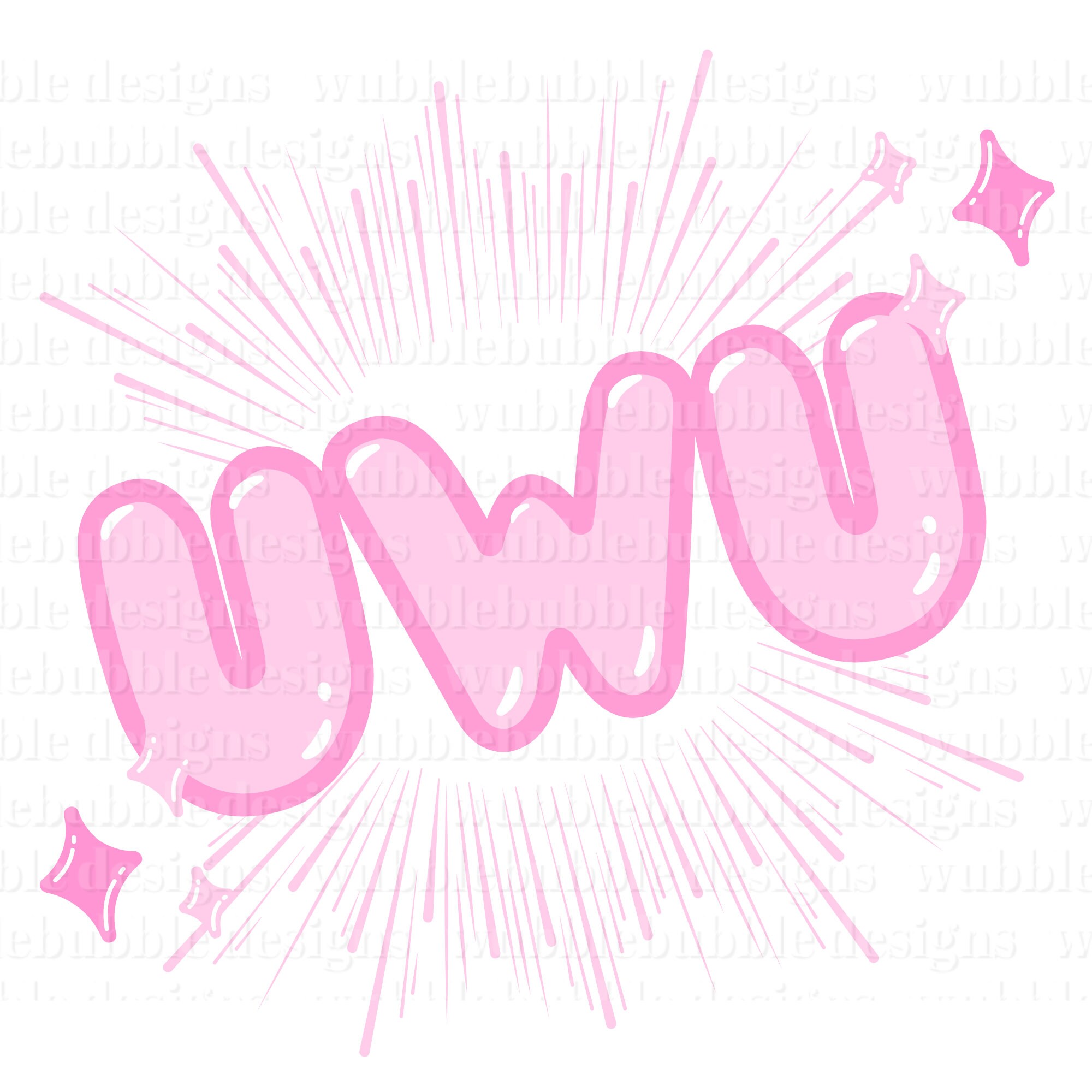 UWU Emote! Kawaii Baby Pink| Cute! Uwu Uwu Uwu! - Etsy