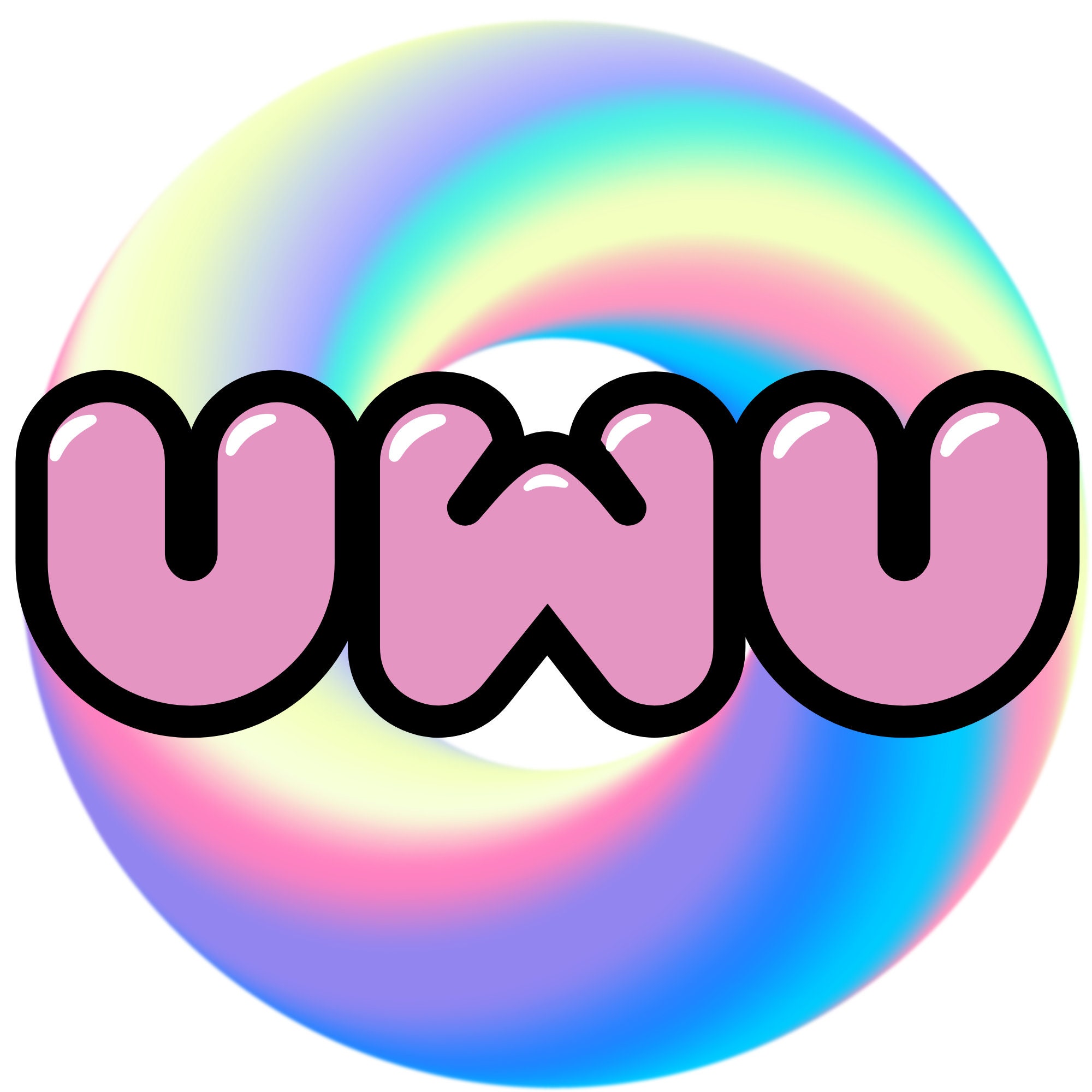 Cute Words Emote Pack 3 6 Pack Emotes Pastel Word Emotes - Etsy