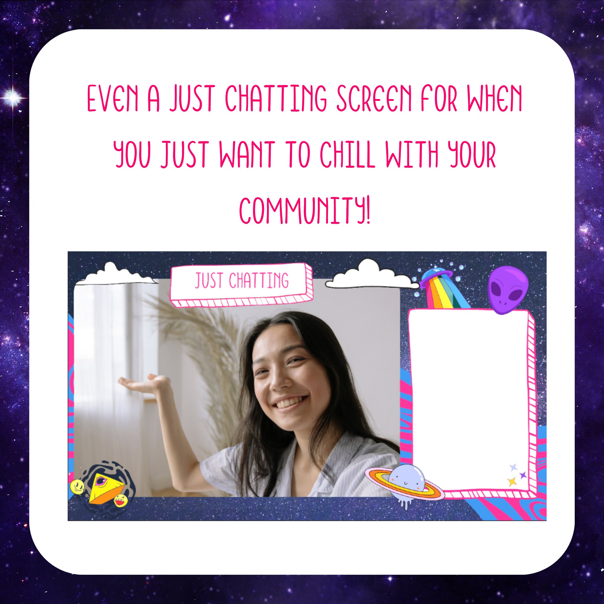 Aliens Are Here Overlay Set | FOUR Overlays for Twitch/youtube/wherever ...