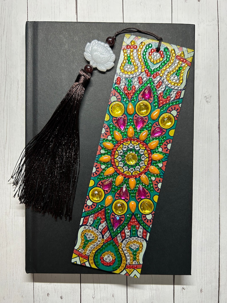 Diamond Painting Bookmarks - Etsy