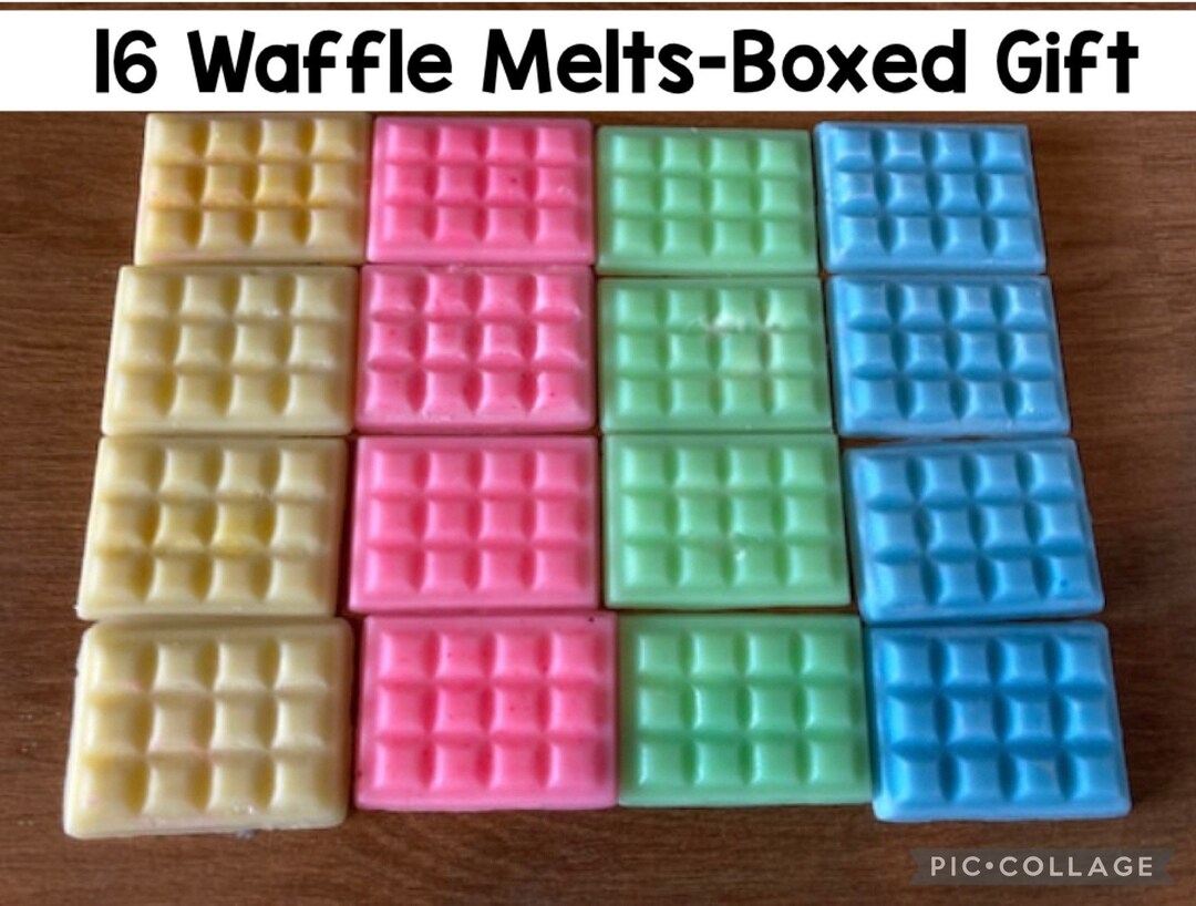 Wax Melt Waffles Neon Bright Wax Melts Soy Waxboxed Gifts - Etsy