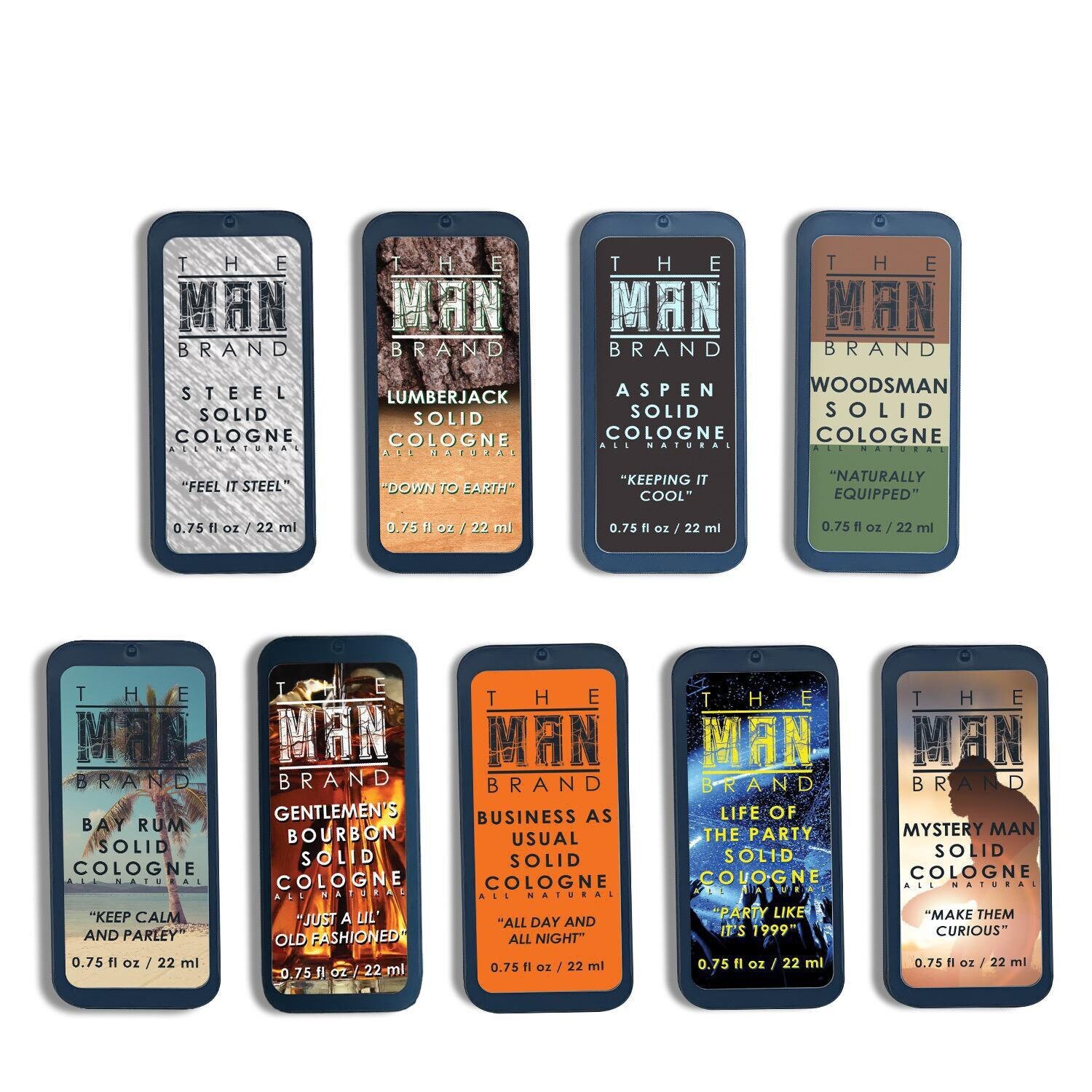 Solid Cologne Sets for Men Travel Size Natural Solid Mens - Etsy