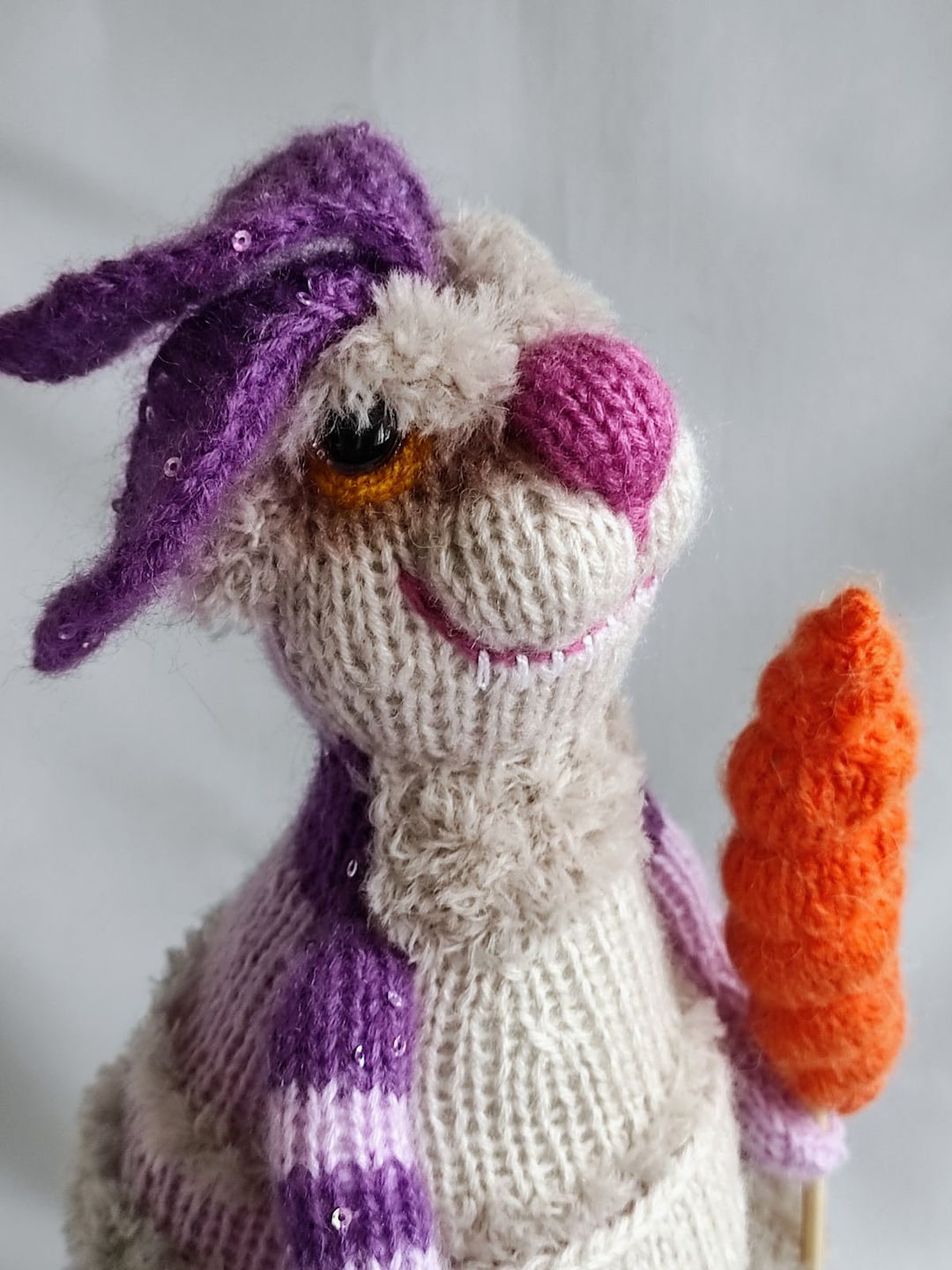 Purple Kangaroo Plush Toy Toy Story Birthday Gift Handmade - Etsy