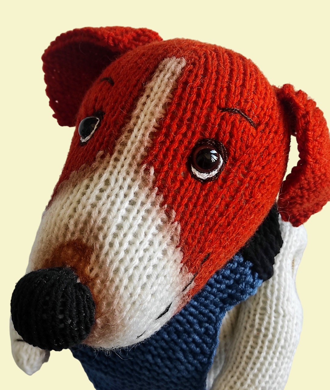 50% SALE Clearance Custom Plush Jack Russell Terrier Gift, Handmade ...