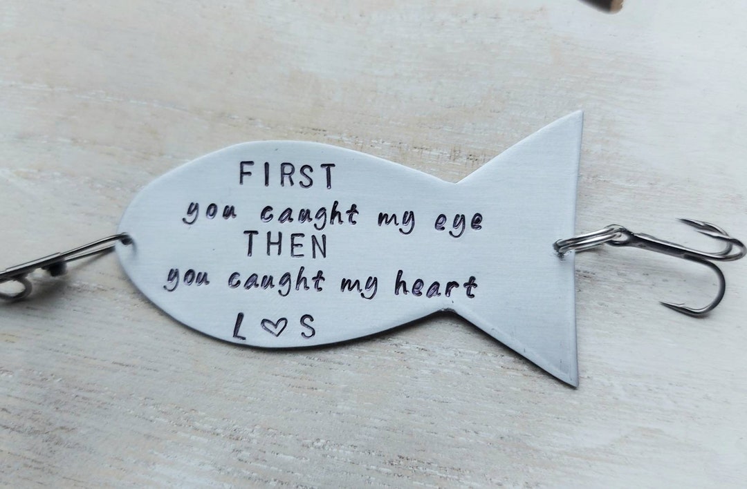 Custom Fishing Lure, Fishing Gift, Fishing Lure, Valentines Day Gift ...