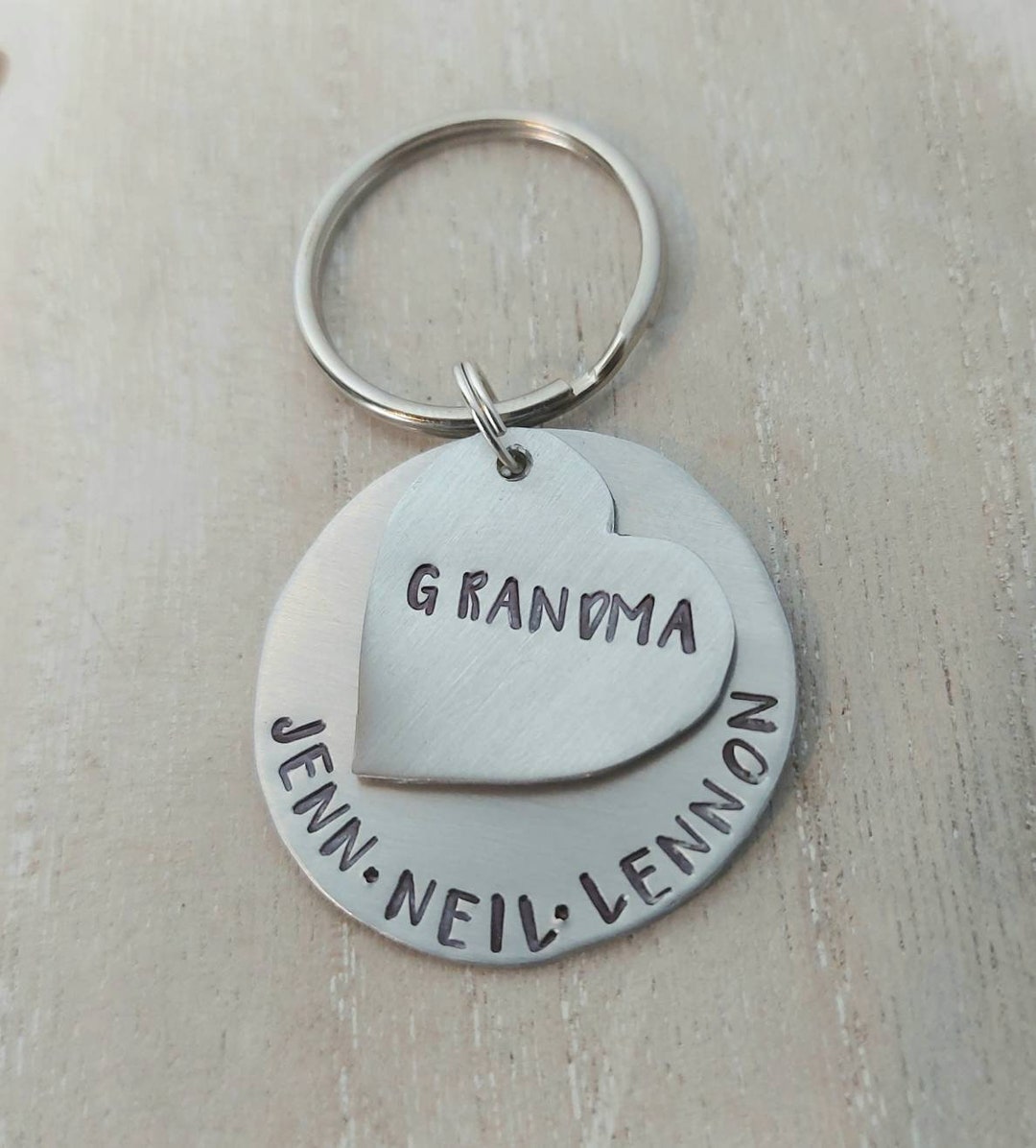 Grandma Keychain, Name Keychain, Personalized Keychain, Custom Keychain ...