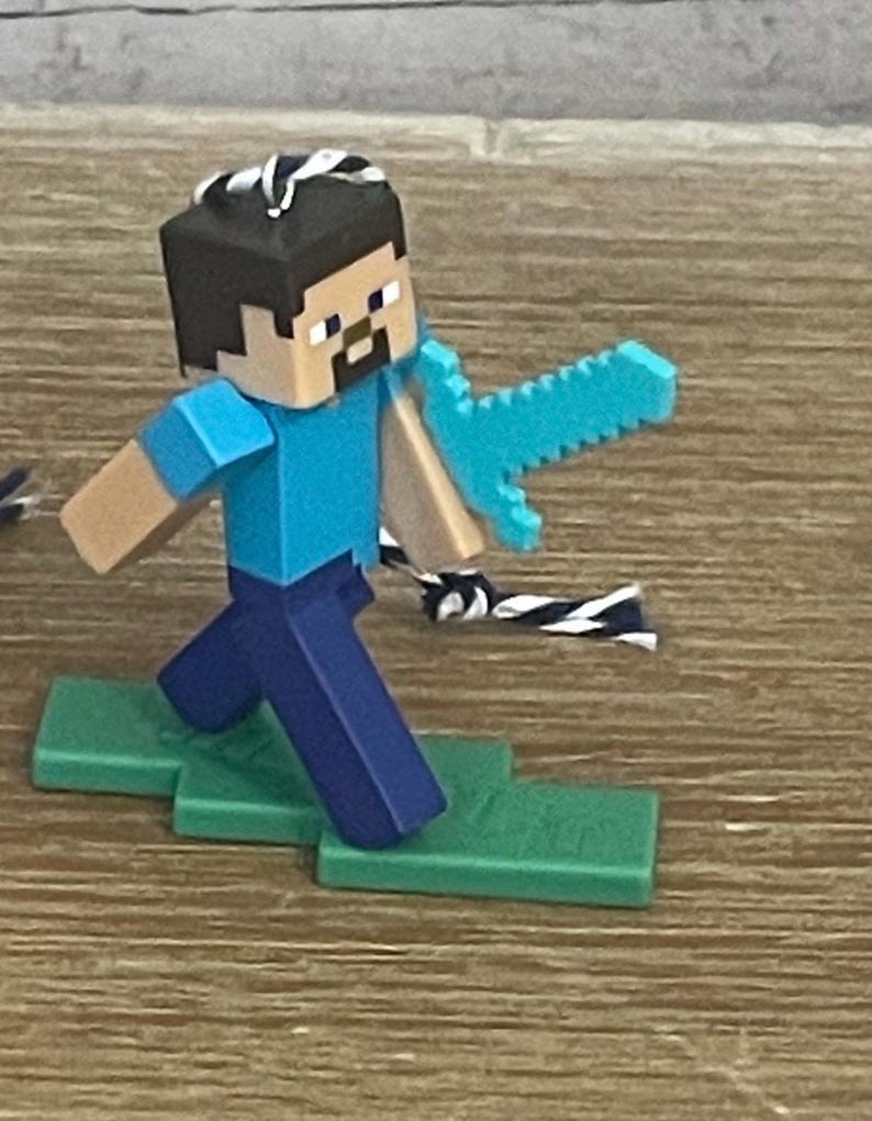 Minecraft Ornaments Set of 4 - Etsy