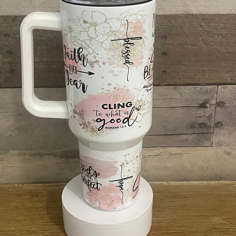 Bible Verse Tumbler - Etsy