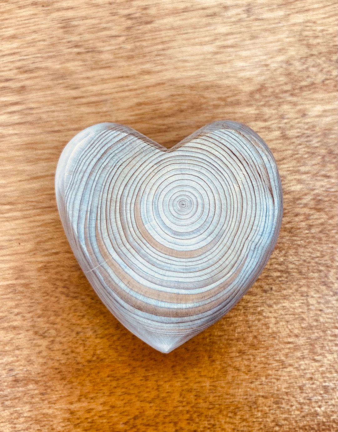 Ease Your Anxiety With Worry Wood Handcrafted Heart From Cedar Every ...