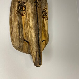 Wood Spirit- Driftwood Carving - Etsy