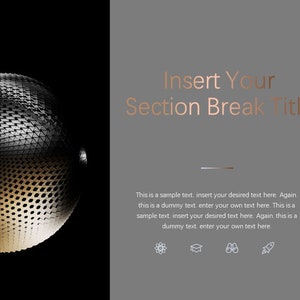 Futuristic Professional Powerpoint Template, Animated Slides ...