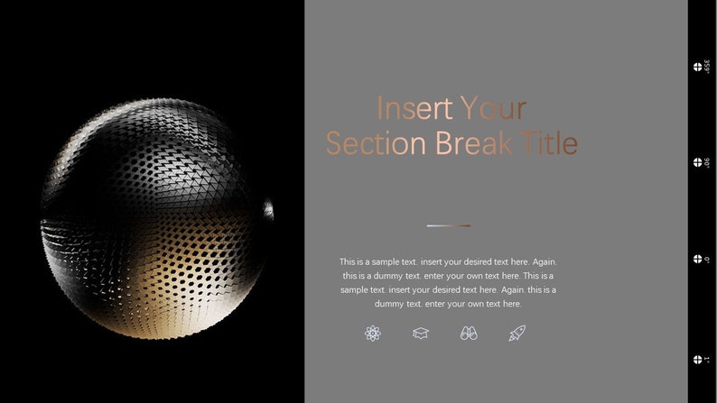Futuristic Professional Powerpoint Template, Animated Slides ...