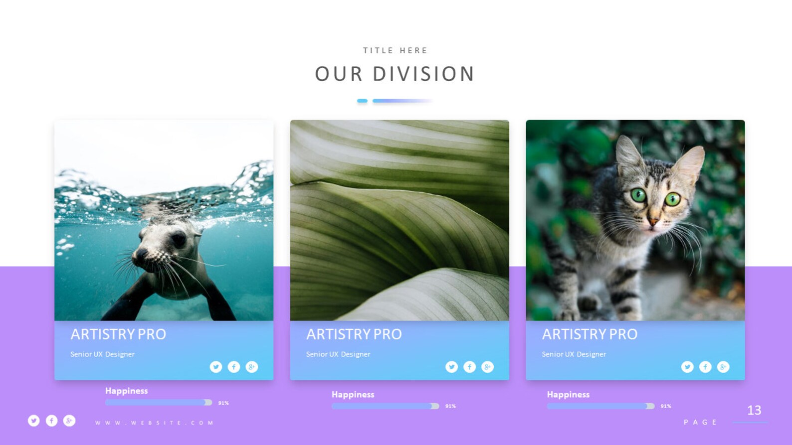 Modern Edgy Powerpoint Template, Unique Design, Customizable Slides ...