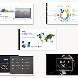 Futuristic Professional Powerpoint Template, Animated Slides ...
