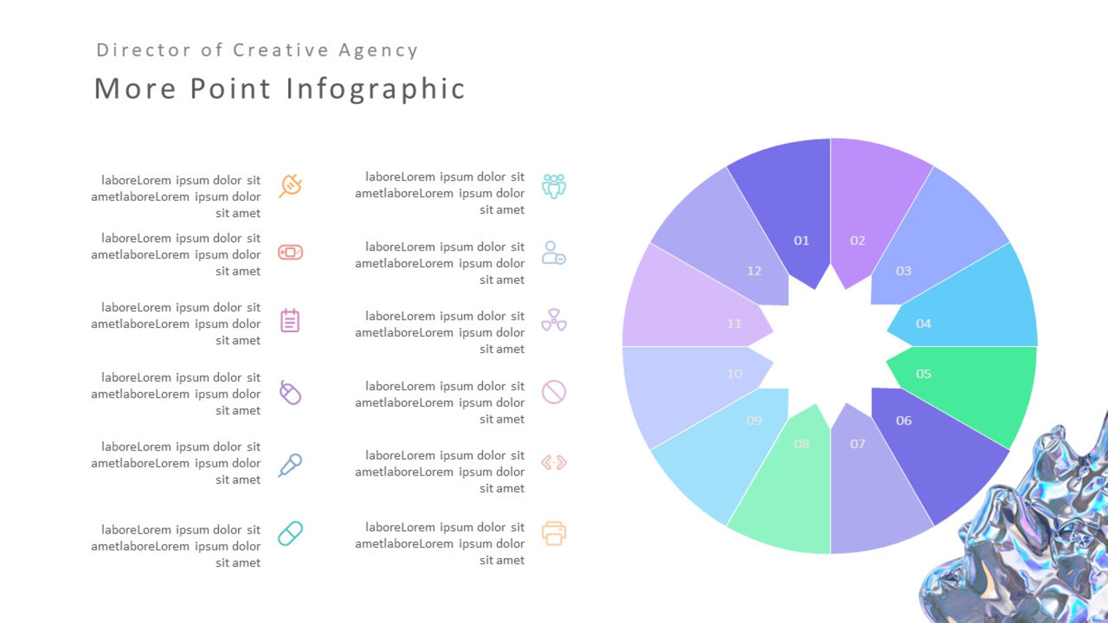Modern Edgy Powerpoint Template, Unique Design, Customizable Slides ...