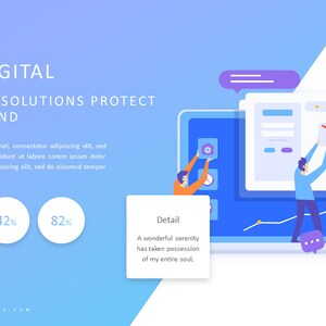 Modern Edgy Powerpoint Template, Unique Design, Customizable Slides ...