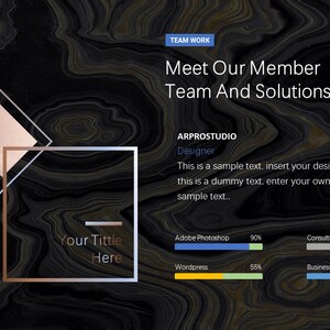 Futuristic Professional Powerpoint Template, Animated Slides ...