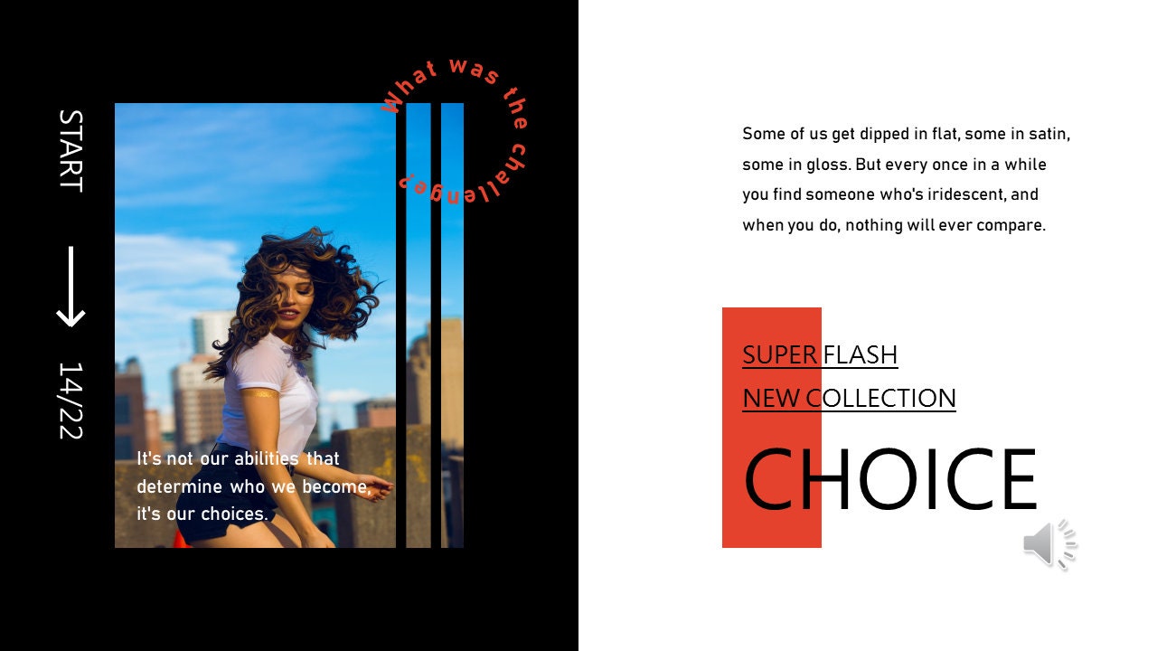 HUED Futuristic Professional Powerpoint Template, Animated Slides ...