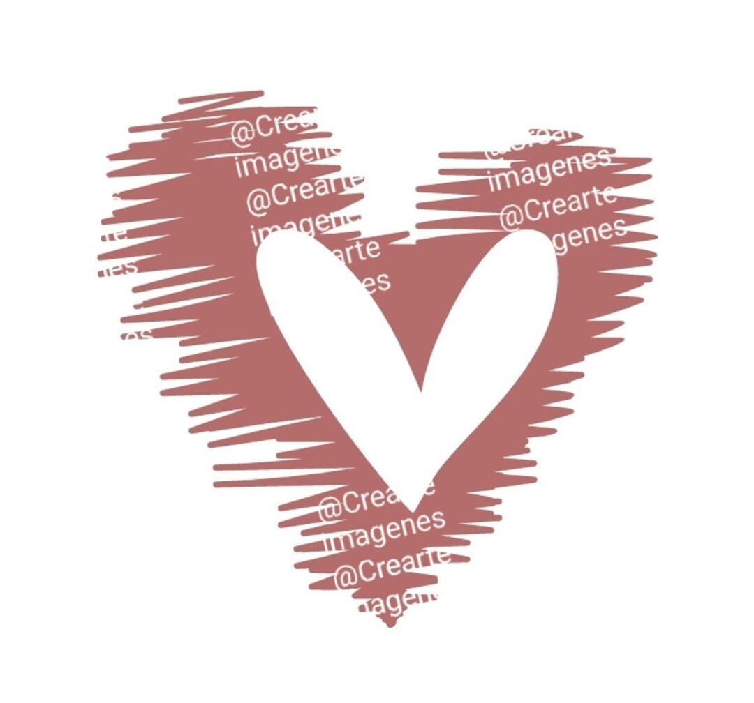 Vector Heart Svg Pdf Png Love Love Friendship Valentine's Day - Etsy