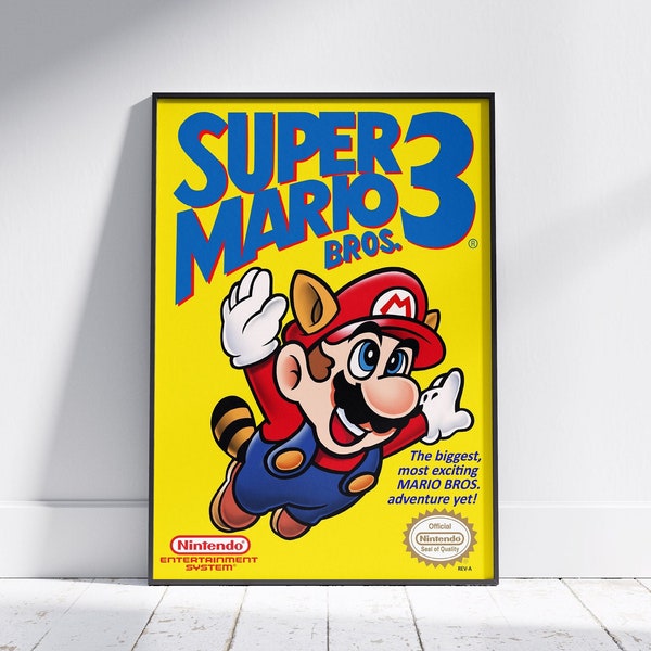 Mario Bros 3 - Etsy