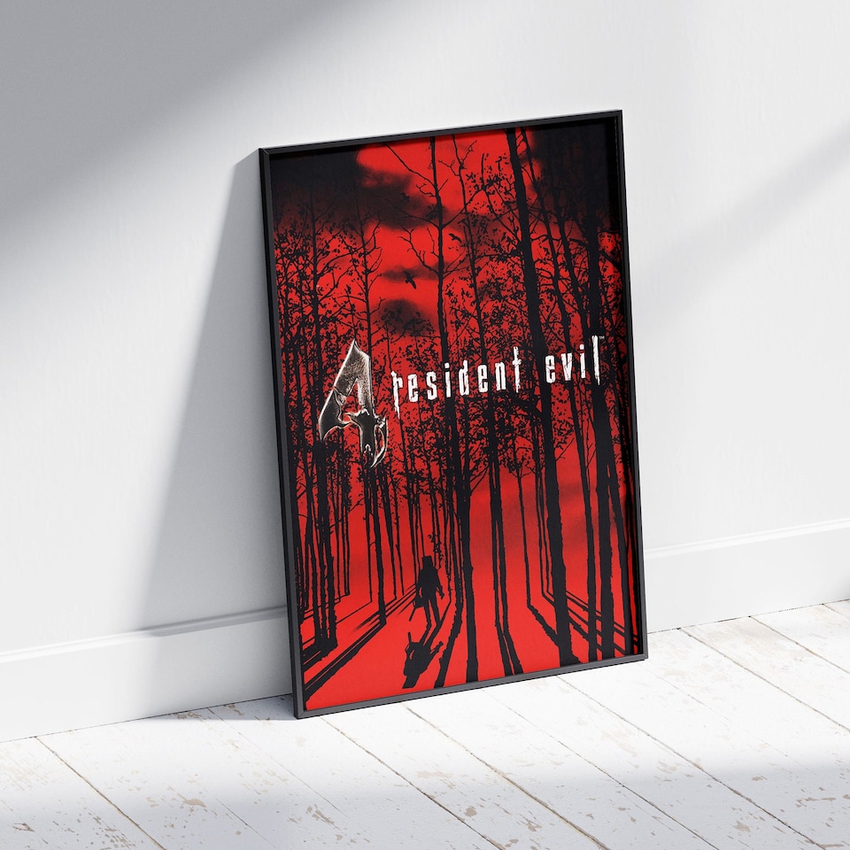 Poster Resident Evil 4 - Artwork Cover Capcom (2005) Poster sold by ...