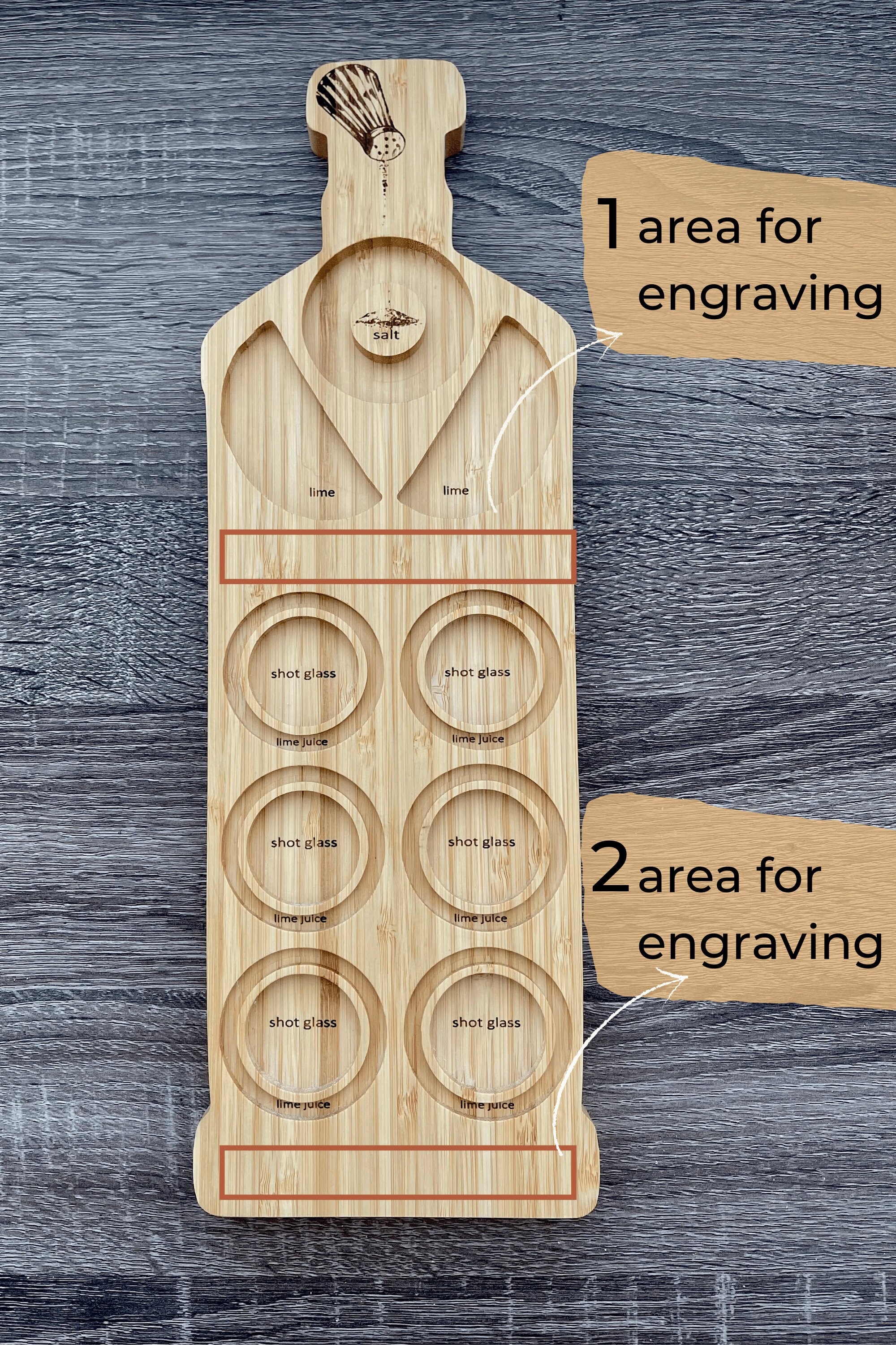 Big Tequila Party Tray Tequila Flight Board Tequila Shot - Etsy