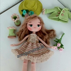 Amigurumi Crochet ESTHER DOLL - Etsy