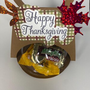 Candy Money Dome Holder Thanksgiving Gift Fall Sweet Thanksgiving ...