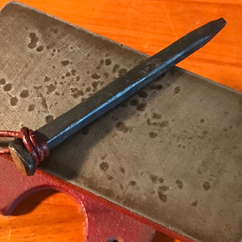 Coffin Nail. Hand-forged Nails Made by Blacksmith Artist - Etsy