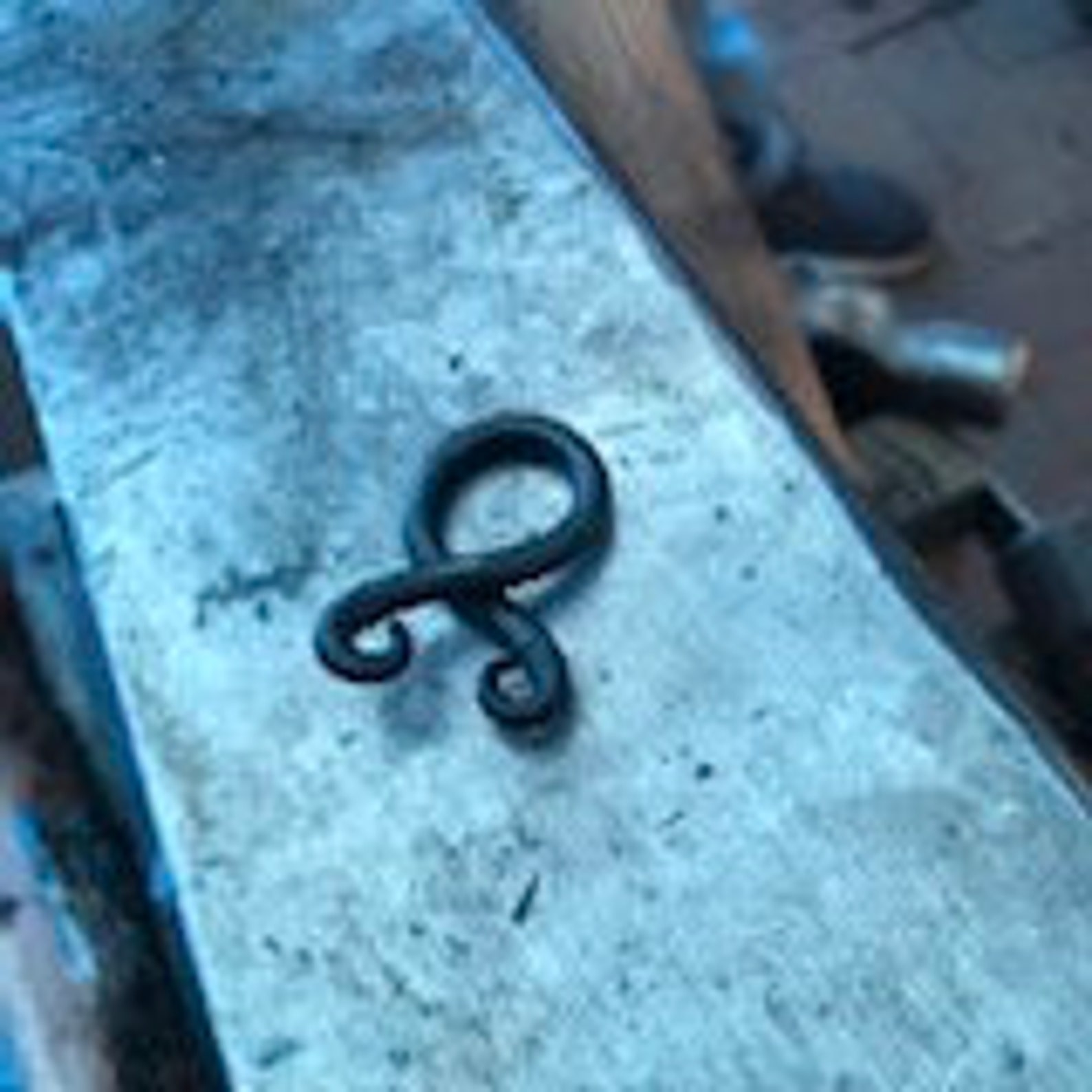 Hand Forged Iron Troll Cross Pendant - Nordic Protection Amulet - Etsy