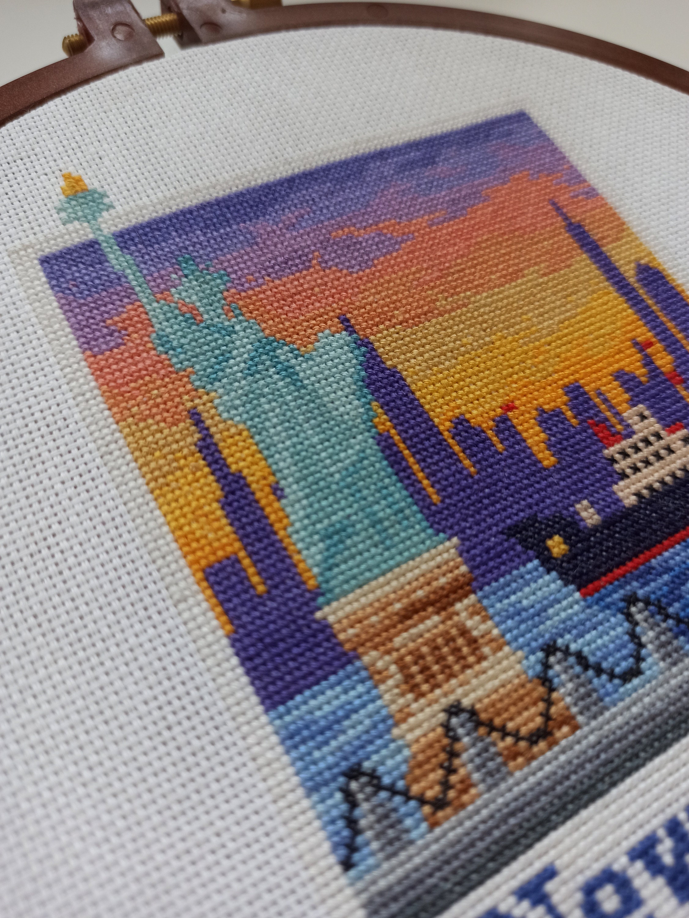 New York City Cross Stitch Pattern - Etsy