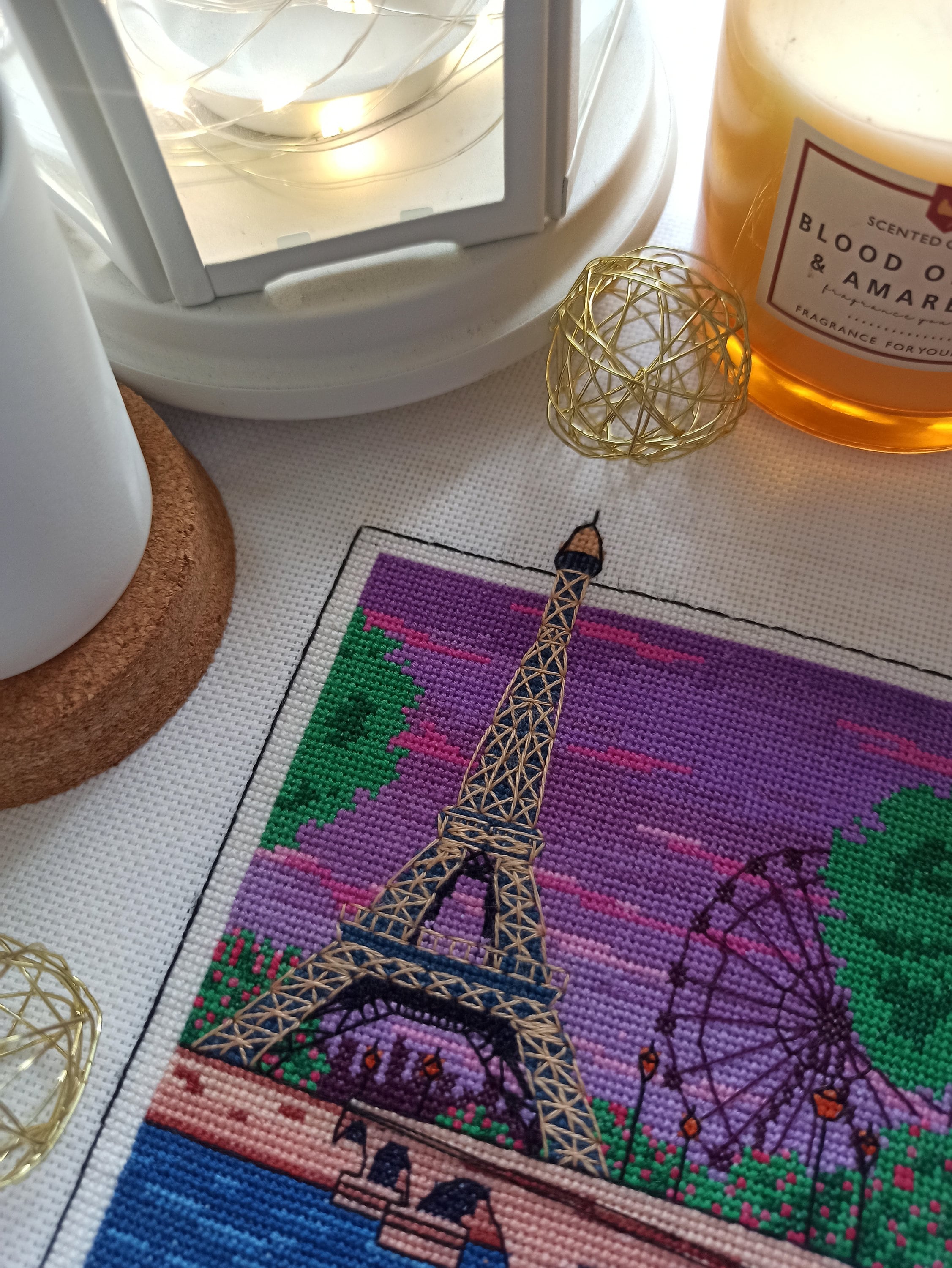 Paris City Cross Stitch Pattern - Etsy