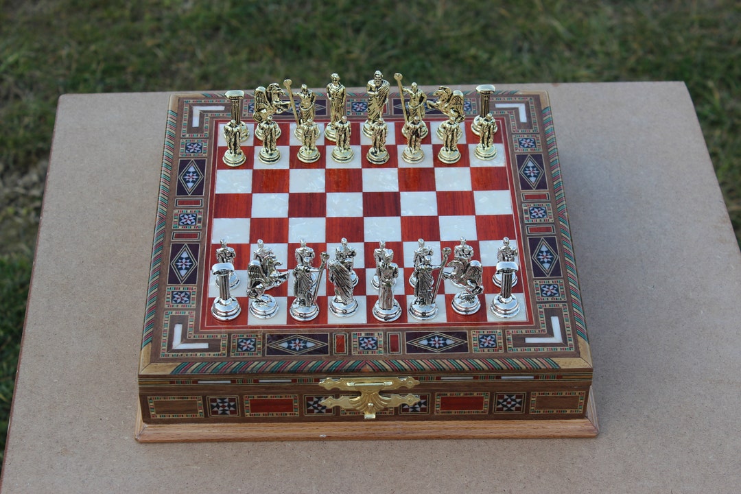 Luxury Chess Set, , Decorative Chess Set, Handmade Chess Set,handmade ...