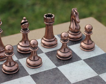 Chess Set Iron - Etsy