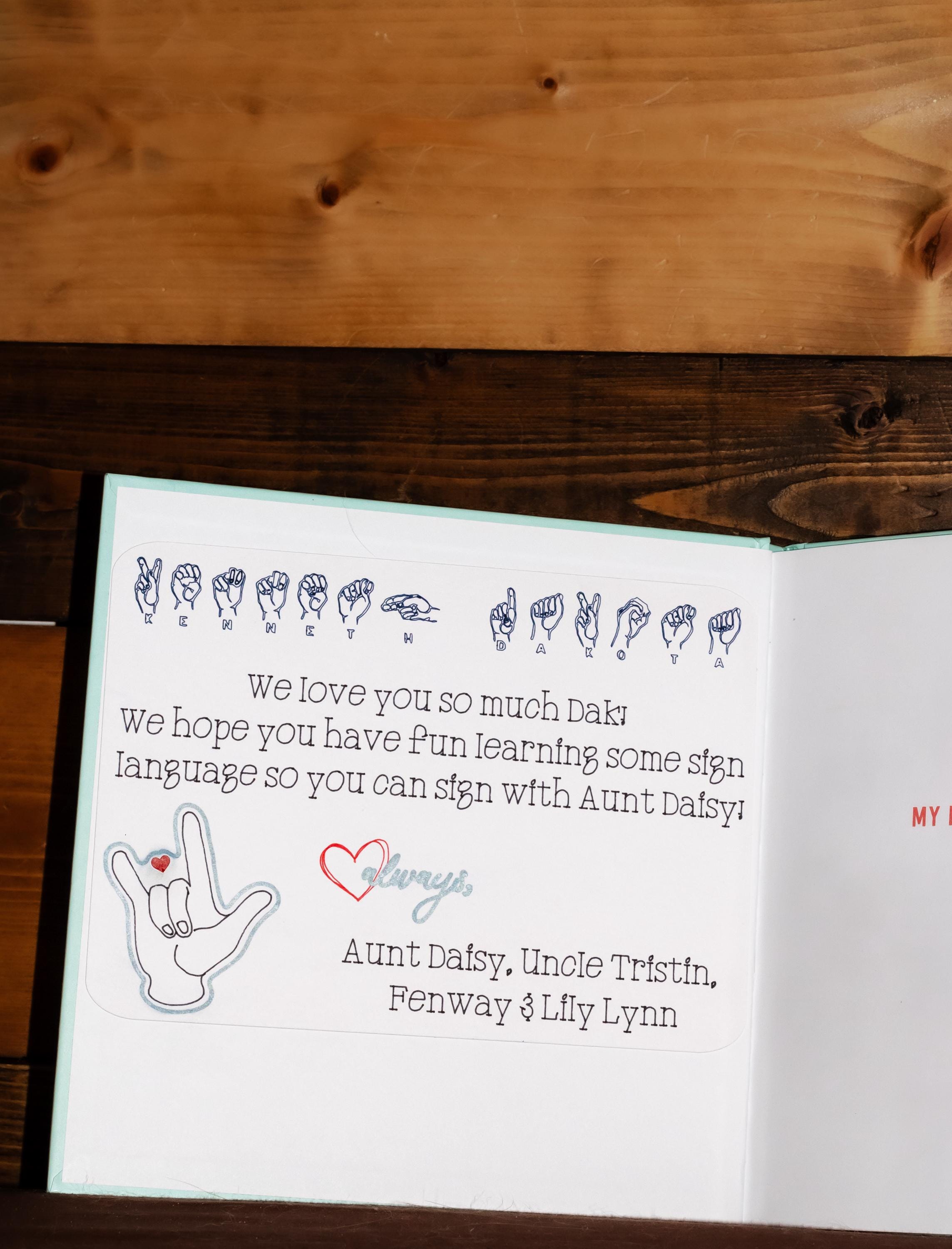 Personalized Book Inscription Sticker Custom Label for Gifting ...