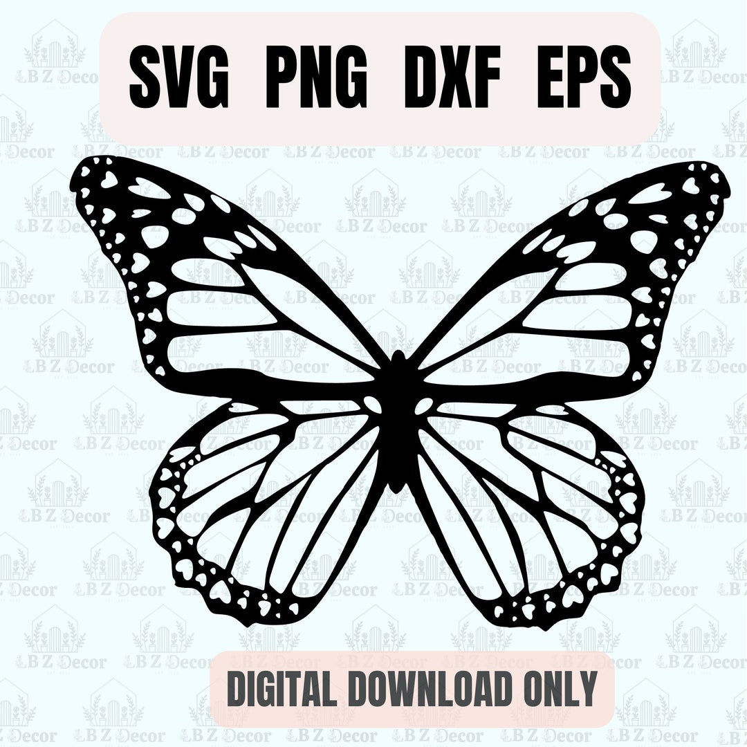 Mariposa SVG Clipart de mariposa Vector de mariposa - Etsy México